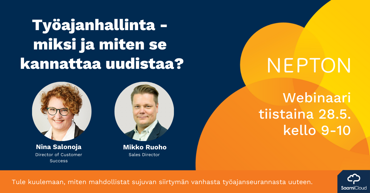 Webinaari: Työajanseuranta - miksi ja miten se kannattaa uudistaa? - Nepton